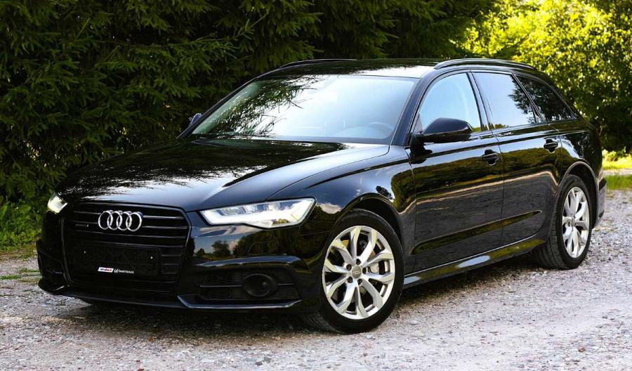 Black Audi A6 2018 in Kretinga, with an engine capacity of 3.00 L and mileage of 213 thousand km for 15500 €, photo 4 on AUTOMOTO.COM.LV