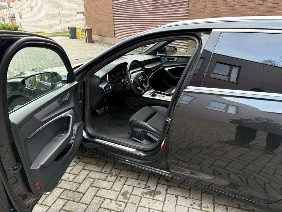 Black Audi A6 2018 in Joniskis, with an engine capacity of 2.97 L and mileage of 138 thousand km for 28200 €, photo 6 on AUTOMOTO.COM.LV