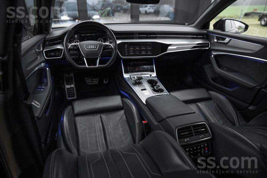 Melns Audi A6 2018 Tukums, ar dzinēja tilpumu 3.00 L un nobraukumu 185 tūkst. km par 28888 €, foto 7 vietnē AUTOMOTO.COM.LV