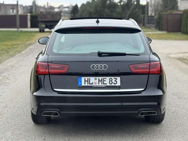 Black Audi A6 2018 in Vilnius, with an engine capacity of 2.00 L and mileage of 270 thousand km for 14450 €, photo 5 on AUTOMOTO.COM.LV