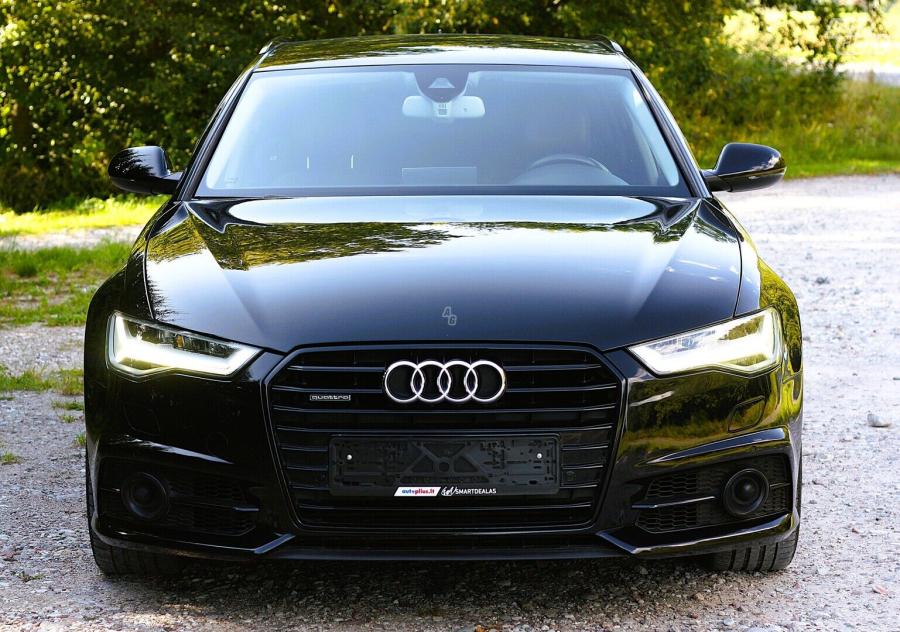 Black Audi A6 2018 in Petrikaiciai, with an engine capacity of 3.00 L and mileage of 213 thousand km for 15500 €, photo 1 on AUTOMOTO.COM.LV