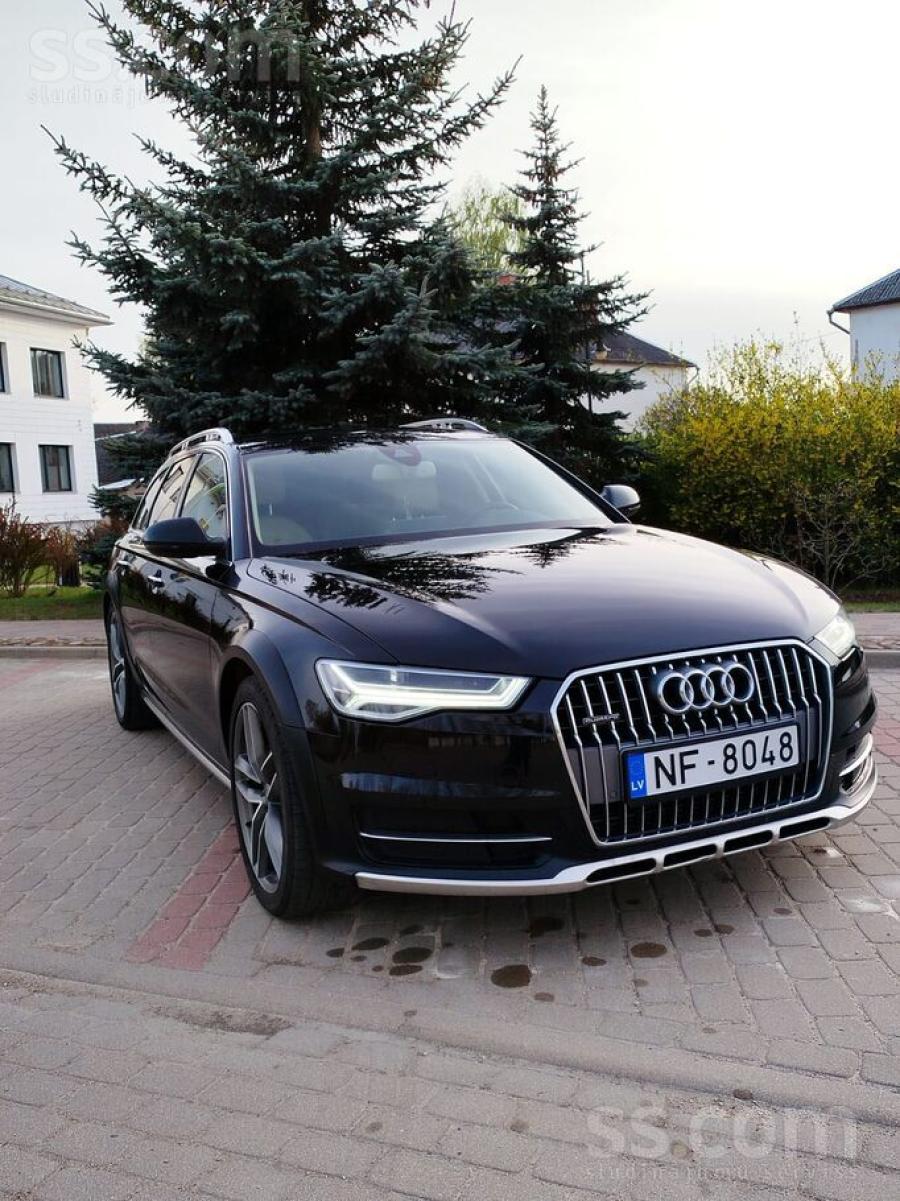Black Audi A6 2018 in Riga, with an engine capacity of 3.00 L and mileage of 251 thousand km for 18000 €, photo 13 on AUTOMOTO.COM.LV