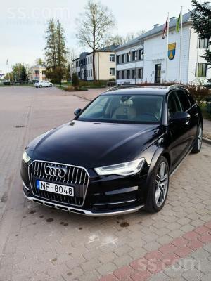 Black Audi A6 2018 in Riga, with an engine capacity of 3.00 L and mileage of 251 thousand km for 18000 €, photo 16 on AUTOMOTO.COM.LV