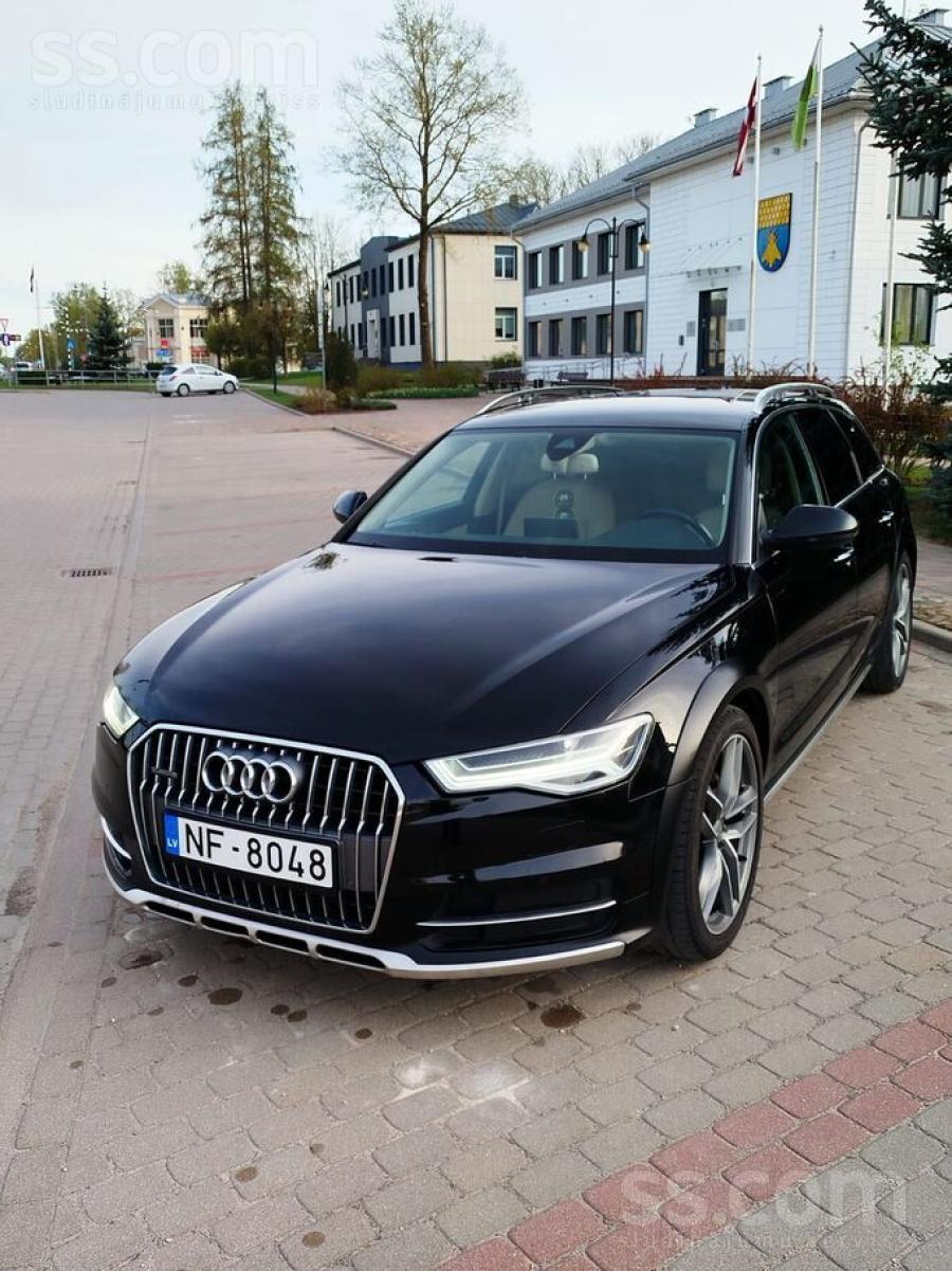 Black Audi A6 2018 in Riga, with an engine capacity of 3.00 L and mileage of 251 thousand km for 18000 €, photo 16 on AUTOMOTO.COM.LV