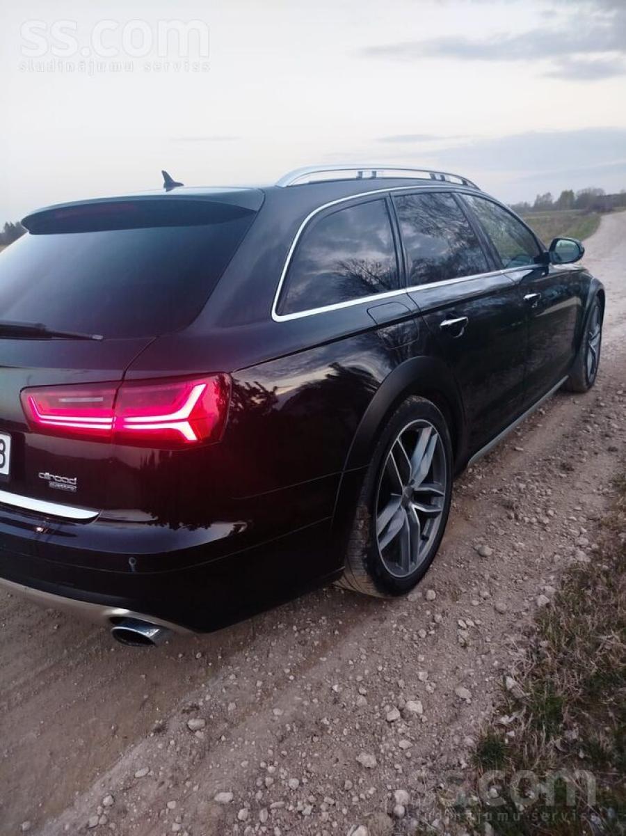 Black Audi A6 2018 in Riga, with an engine capacity of 3.00 L and mileage of 251 thousand km for 18000 €, photo 17 on AUTOMOTO.COM.LV