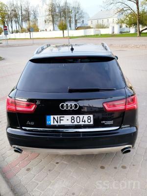 Black Audi A6 2018 in Riga, with an engine capacity of 3.00 L and mileage of 251 thousand km for 18000 €, photo 19 on AUTOMOTO.COM.LV