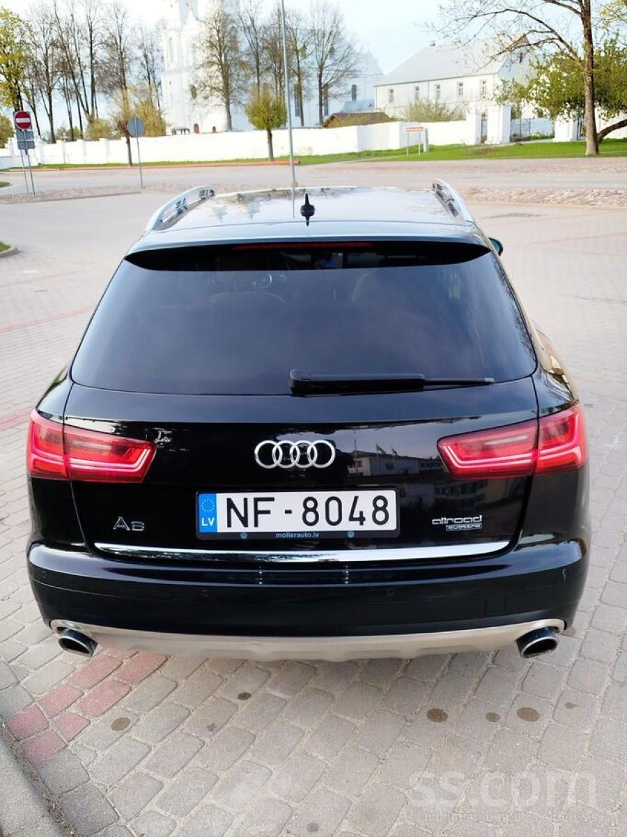 Black Audi A6 2018 in Riga, with an engine capacity of 3.00 L and mileage of 251 thousand km for 18000 €, photo 19 on AUTOMOTO.COM.LV