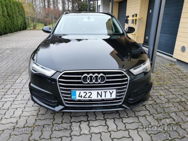 Melns Audi A6 2018 Tallina, ar dzinēja tilpumu 2.00 L un nobraukumu 195 tūkst. km par 16900 €, foto 1 vietnē AUTOMOTO.COM.LV