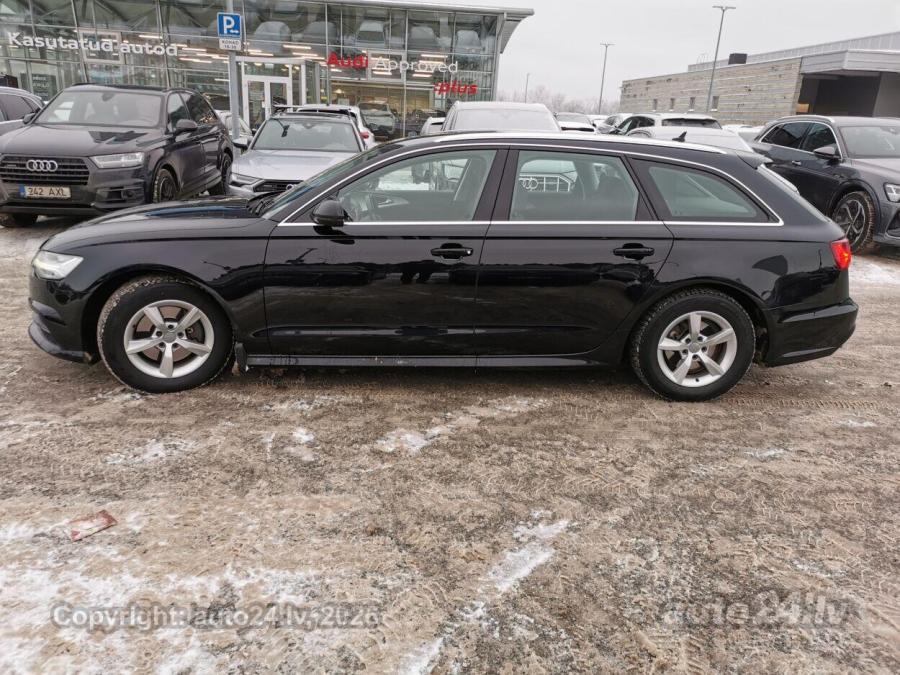 Black Audi A6 2018 in Tallinn, with an engine capacity of 2.00 L and mileage of 195 thousand km for 16900 €, photo 10 on AUTOMOTO.COM.LV
