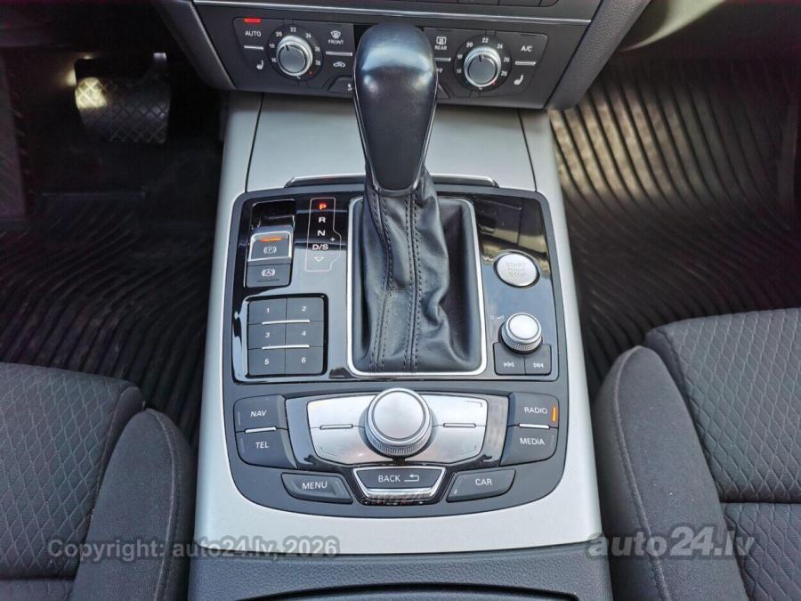 Black Audi A6 2018 in Tallinn, with an engine capacity of 2.00 L and mileage of 195 thousand km for 16900 €, photo 13 on AUTOMOTO.COM.LV