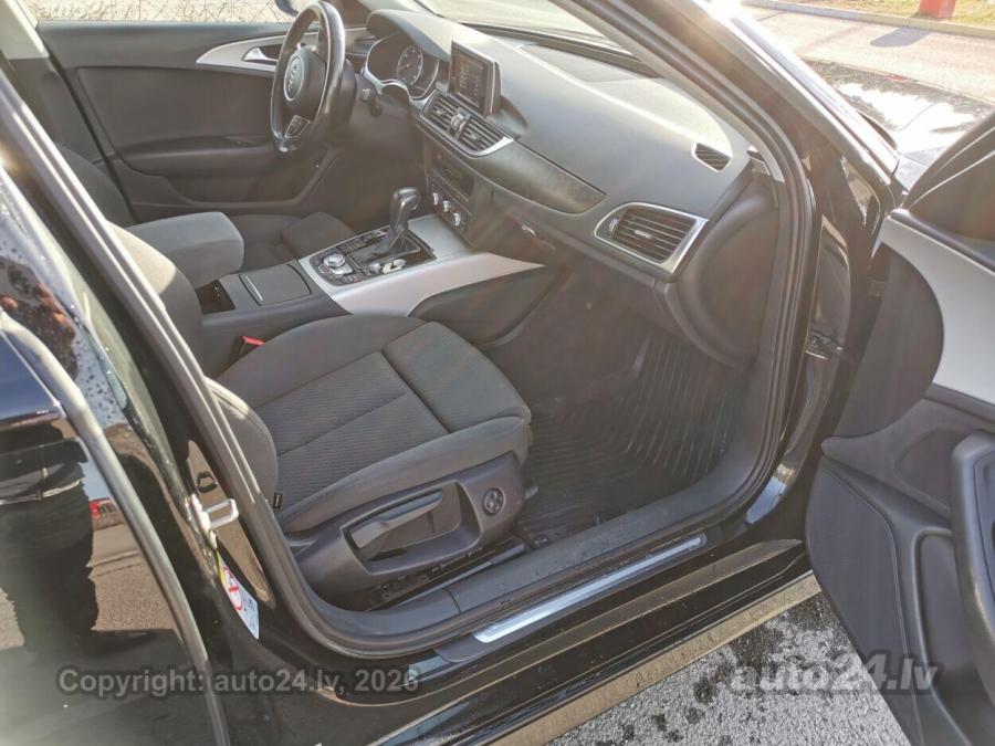 Black Audi A6 2018 in Tallinn, with an engine capacity of 2.00 L and mileage of 195 thousand km for 16900 €, photo 17 on AUTOMOTO.COM.LV