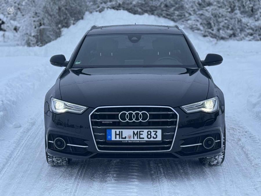 Melns Audi A6 2018 Viļņa, ar dzinēja tilpumu 2.00 L un nobraukumu 270 tūkst. km par 14250 €, foto 1 vietnē AUTOMOTO.COM.LV