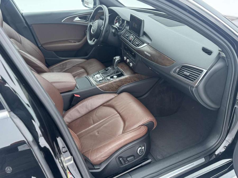 Melns Audi A6 2018 Viļņa, ar dzinēja tilpumu 2.00 L un nobraukumu 270 tūkst. km par 14250 €, foto 16 vietnē AUTOMOTO.COM.LV