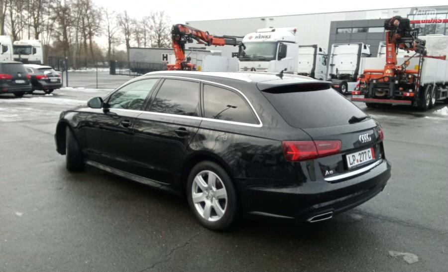 Melns Audi A6 2018 Viļņa, ar dzinēja tilpumu 2.00 L un nobraukumu 333 tūkst. km par 12450 €, foto 2 vietnē AUTOMOTO.COM.LV