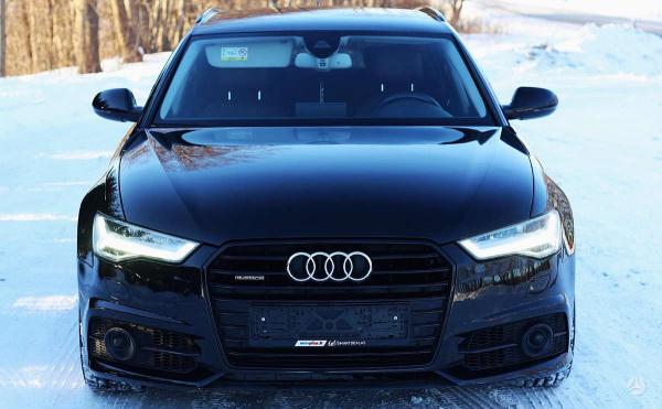 Black Audi A6 2018 in Kretinga, with an engine capacity of 2.97 L and mileage of 213 thousand km for 15999 €, photo 1 on AUTOMOTO.COM.LV