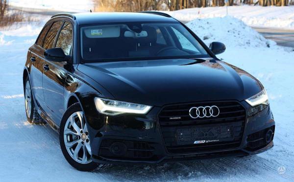 Black Audi A6 2018 in Kretinga, with an engine capacity of 2.97 L and mileage of 213 thousand km for 15999 €, photo 6 on AUTOMOTO.COM.LV