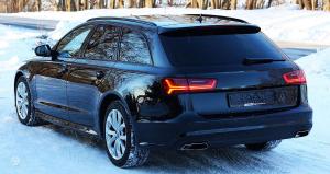 Black Audi A6 2018 in Kretinga, with an engine capacity of 2.97 L and mileage of 213 thousand km for 15999 €, photo 8 on AUTOMOTO.COM.LV