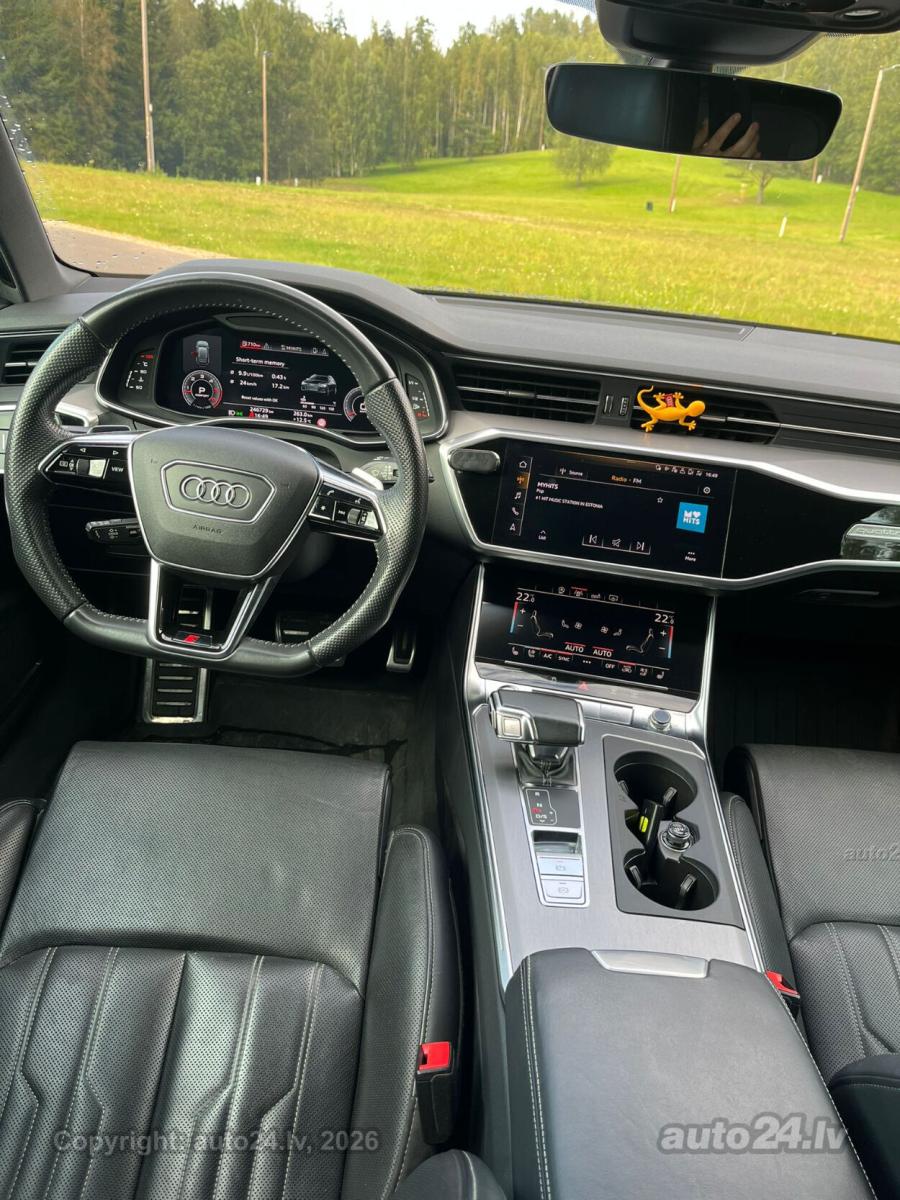 Melns Audi A6 2018 Tallina, ar dzinēja tilpumu 3.00 L un nobraukumu 257 tūkst. km par 24490 €, foto 9 vietnē AUTOMOTO.COM.LV