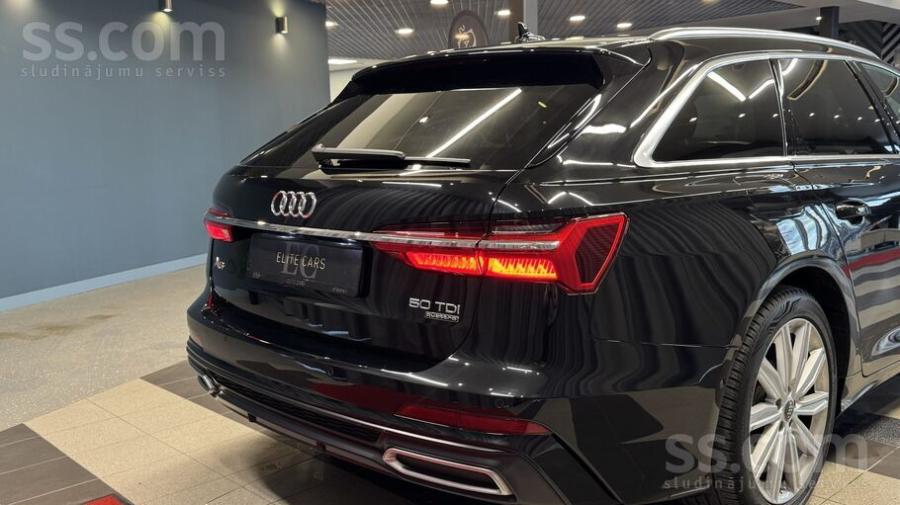 Black Audi A6 2018 in Riga, with an engine capacity of 3.00 L and mileage of 210 thousand km for 22990 €, photo 11 on AUTOMOTO.COM.LV