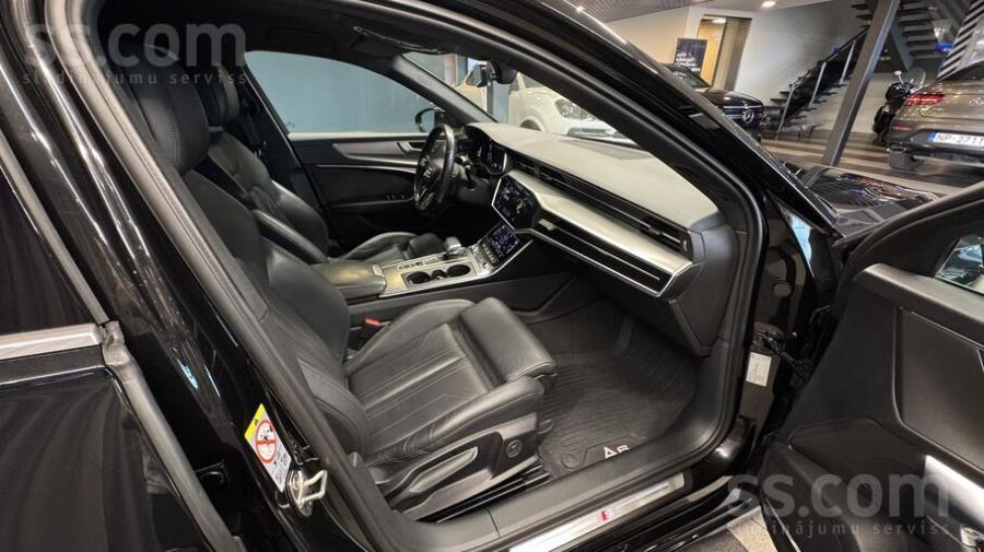 Black Audi A6 2018 in Riga, with an engine capacity of 3.00 L and mileage of 210 thousand km for 22990 €, photo 12 on AUTOMOTO.COM.LV