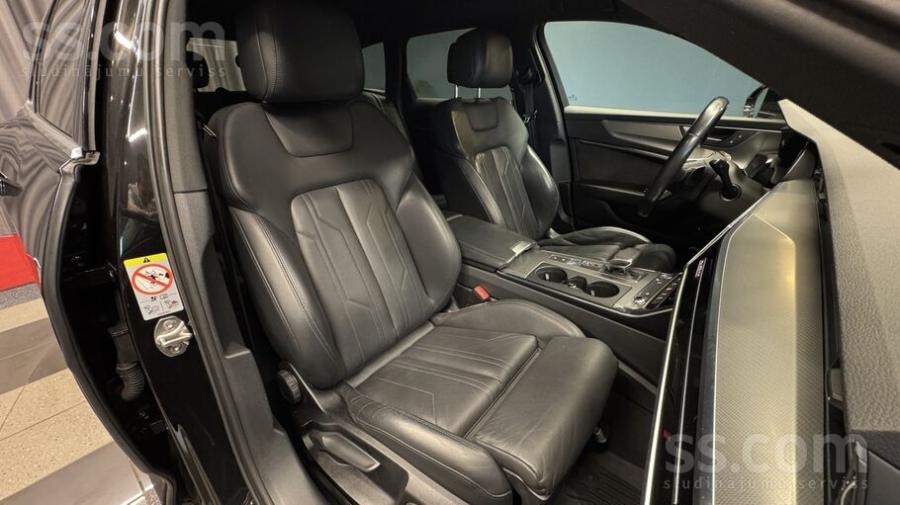 Black Audi A6 2018 in Riga, with an engine capacity of 3.00 L and mileage of 210 thousand km for 22990 €, photo 13 on AUTOMOTO.COM.LV