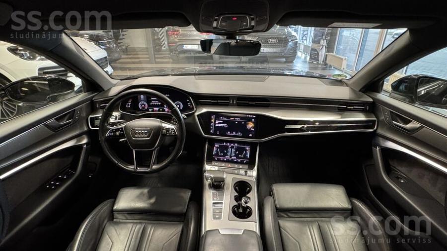Black Audi A6 2018 in Riga, with an engine capacity of 3.00 L and mileage of 210 thousand km for 22990 €, photo 16 on AUTOMOTO.COM.LV