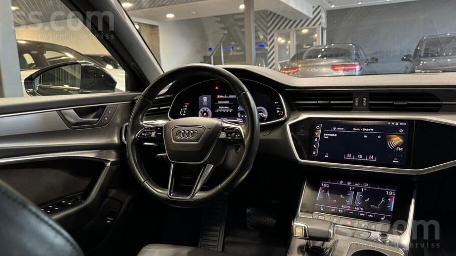 Black Audi A6 2018 in Riga, with an engine capacity of 3.00 L and mileage of 210 thousand km for 22990 €, photo 17 on AUTOMOTO.COM.LV
