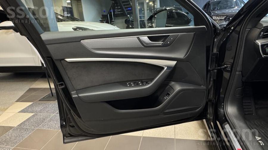 Black Audi A6 2018 in Riga, with an engine capacity of 3.00 L and mileage of 210 thousand km for 22990 €, photo 19 on AUTOMOTO.COM.LV
