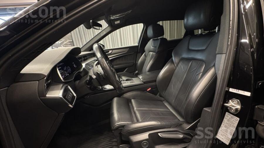 Black Audi A6 2018 in Riga, with an engine capacity of 3.00 L and mileage of 210 thousand km for 22990 €, photo 21 on AUTOMOTO.COM.LV