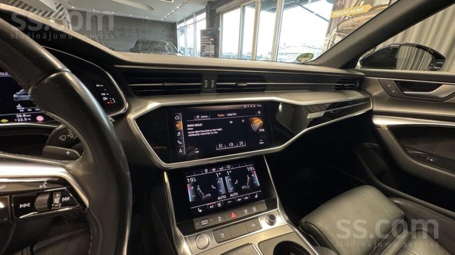 Black Audi A6 2018 in Riga, with an engine capacity of 3.00 L and mileage of 210 thousand km for 22990 €, photo 24 on AUTOMOTO.COM.LV