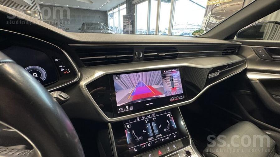 Black Audi A6 2018 in Riga, with an engine capacity of 3.00 L and mileage of 210 thousand km for 22990 €, photo 25 on AUTOMOTO.COM.LV