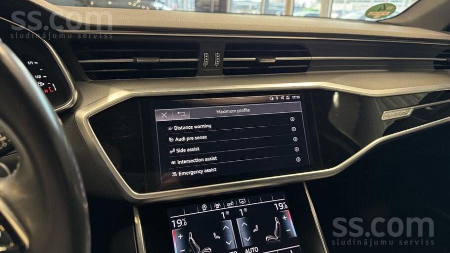 Black Audi A6 2018 in Riga, with an engine capacity of 3.00 L and mileage of 210 thousand km for 22990 €, photo 26 on AUTOMOTO.COM.LV