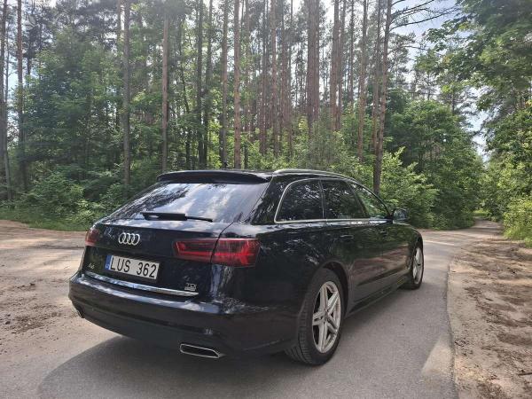 Black Audi A6 2018 in Vilnius, with an engine capacity of 1.97 L and mileage of 286 thousand km for 14700 €, photo 3 on AUTOMOTO.COM.LV
