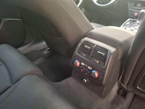 Black Audi A6 2018 in Vilnius, with an engine capacity of 1.97 L and mileage of 286 thousand km for 14700 €, photo 10 on AUTOMOTO.COM.LV
