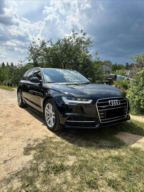 Black Audi A6 2018 in Marijampole, with an engine capacity of 1.97 L and mileage of 250 thousand km for 15750 €, photo 2 on AUTOMOTO.COM.LV