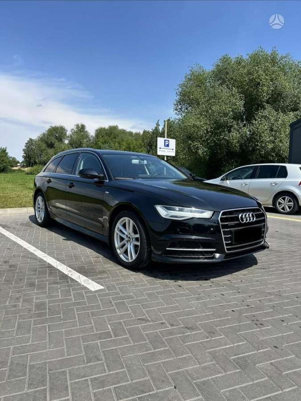 Black Audi A6 2018 in Marijampole, with an engine capacity of 1.97 L and mileage of 250 thousand km for 15750 €, photo 5 on AUTOMOTO.COM.LV