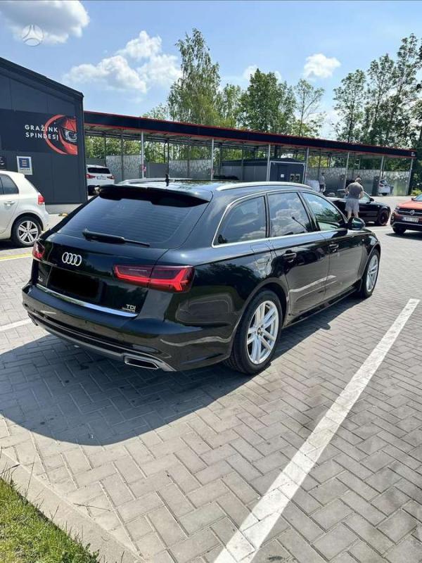 Black Audi A6 2018 in Marijampole, with an engine capacity of 1.97 L and mileage of 250 thousand km for 15750 €, photo 7 on AUTOMOTO.COM.LV