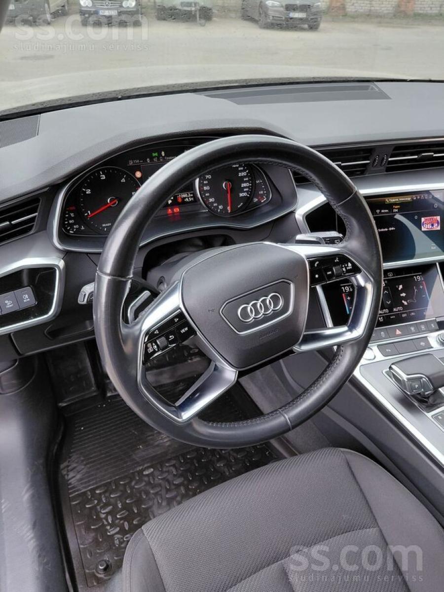 Black Audi A6 2018 in Riga, with an engine capacity of 2.00 L and mileage of 238 thousand km for 16700 €, photo 6 on AUTOMOTO.COM.LV