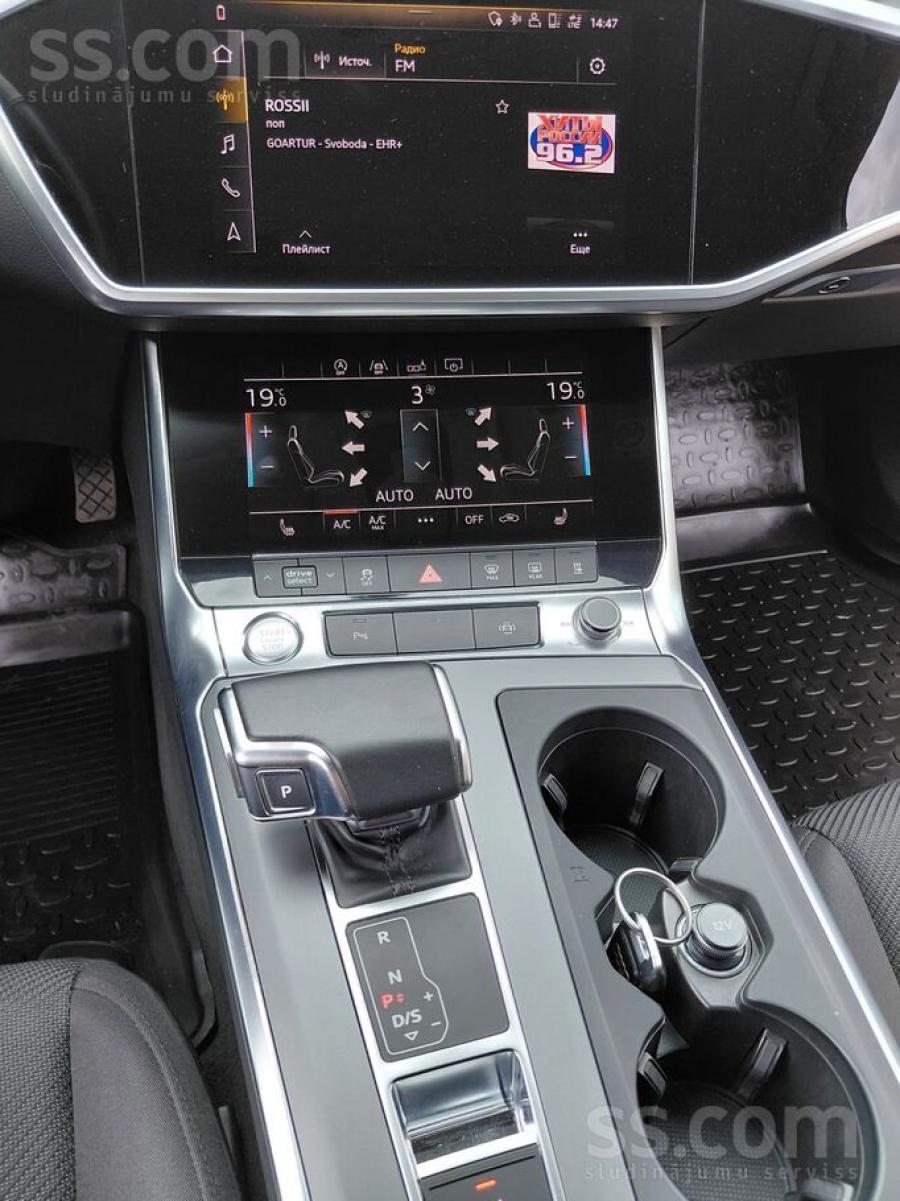 Black Audi A6 2018 in Riga, with an engine capacity of 2.00 L and mileage of 238 thousand km for 16700 €, photo 8 on AUTOMOTO.COM.LV