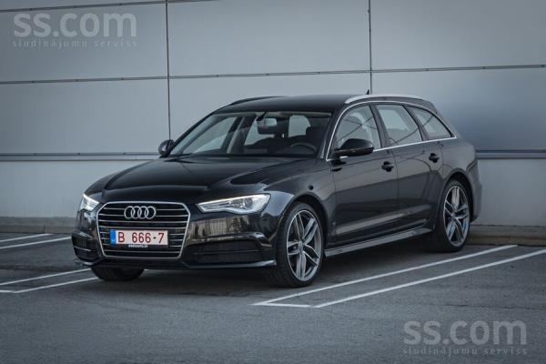Melns Audi A6 2018 Rīga, ar dzinēja tilpumu 2.00 L un nobraukumu 244 tūkst. km par 14950 €, foto  vietnē AUTOMOTO.COM.LV