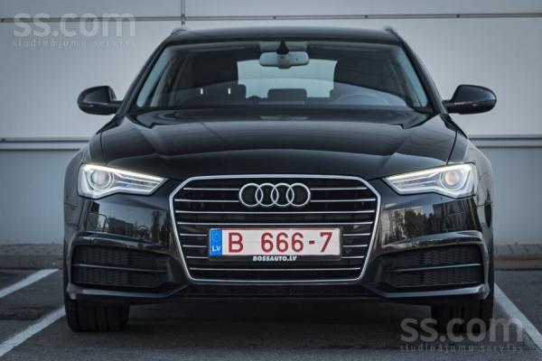 Black Audi A6 2018 in Riga, with an engine capacity of 2.00 L and mileage of 244 thousand km for 14950 €, photo 2 on AUTOMOTO.COM.LV