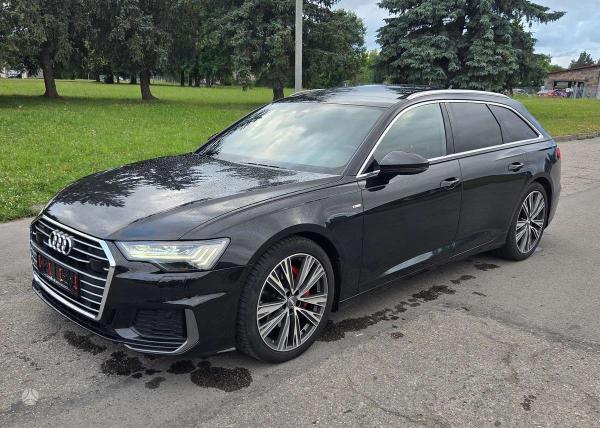 Black Audi A6 2018 in Panevezys, with an engine capacity of 2.97 L and mileage of 241 thousand km for 23999 €, photo 2 on AUTOMOTO.COM.LV