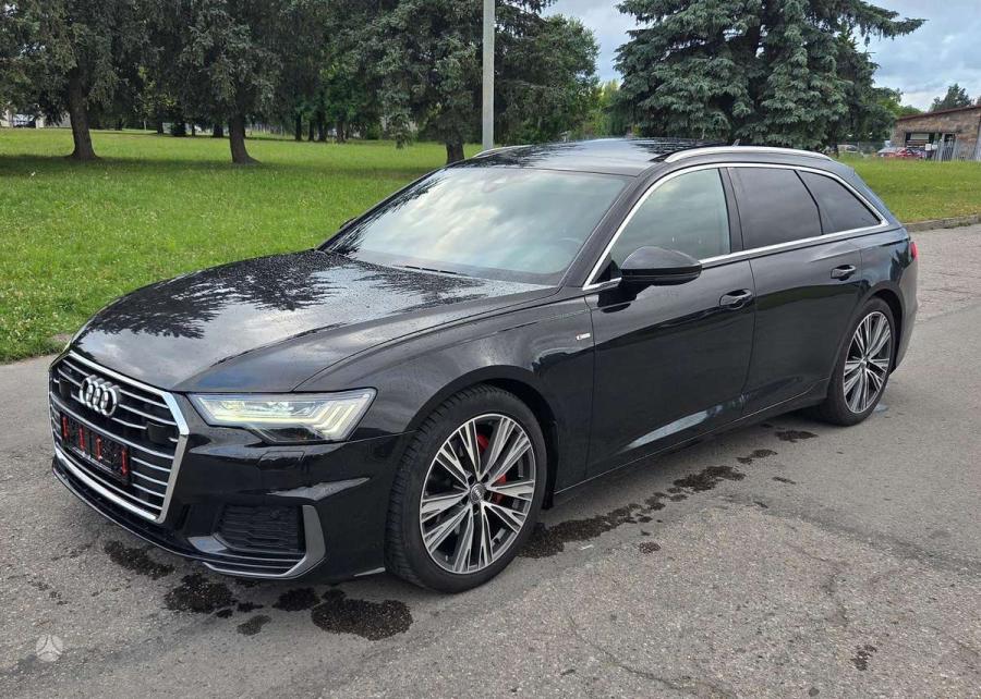 Black Audi A6 2018 in Panevezys, with an engine capacity of 2.97 L and mileage of 241 thousand km for 23999 €, photo 3 on AUTOMOTO.COM.LV