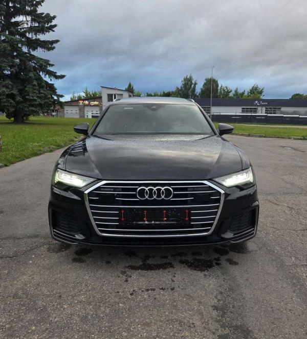 Black Audi A6 2018 in Panevezys, with an engine capacity of 2.97 L and mileage of 241 thousand km for 23999 €, photo 9 on AUTOMOTO.COM.LV
