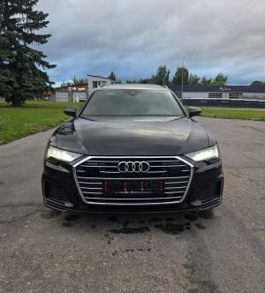 Black Audi A6 2018 in Panevezys, with an engine capacity of 2.97 L and mileage of 241 thousand km for 23999 €, photo 10 on AUTOMOTO.COM.LV