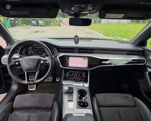 Black Audi A6 2018 in Panevezys, with an engine capacity of 2.97 L and mileage of 241 thousand km for 23999 €, photo 14 on AUTOMOTO.COM.LV