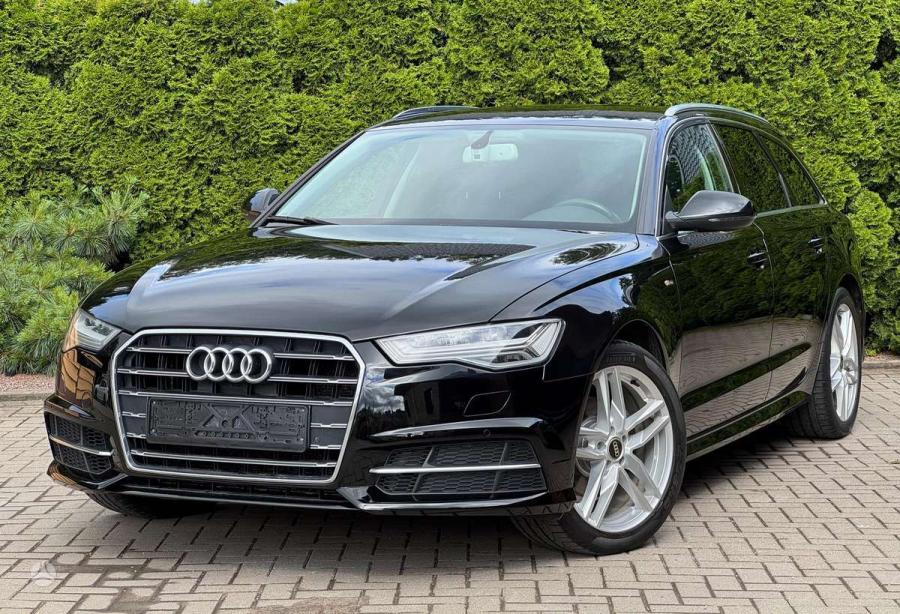 Melns Audi A6 2018 Jonava, ar dzinēja tilpumu 1.97 L un nobraukumu 243 tūkst. km par 14200 €, foto 1 vietnē AUTOMOTO.COM.LV