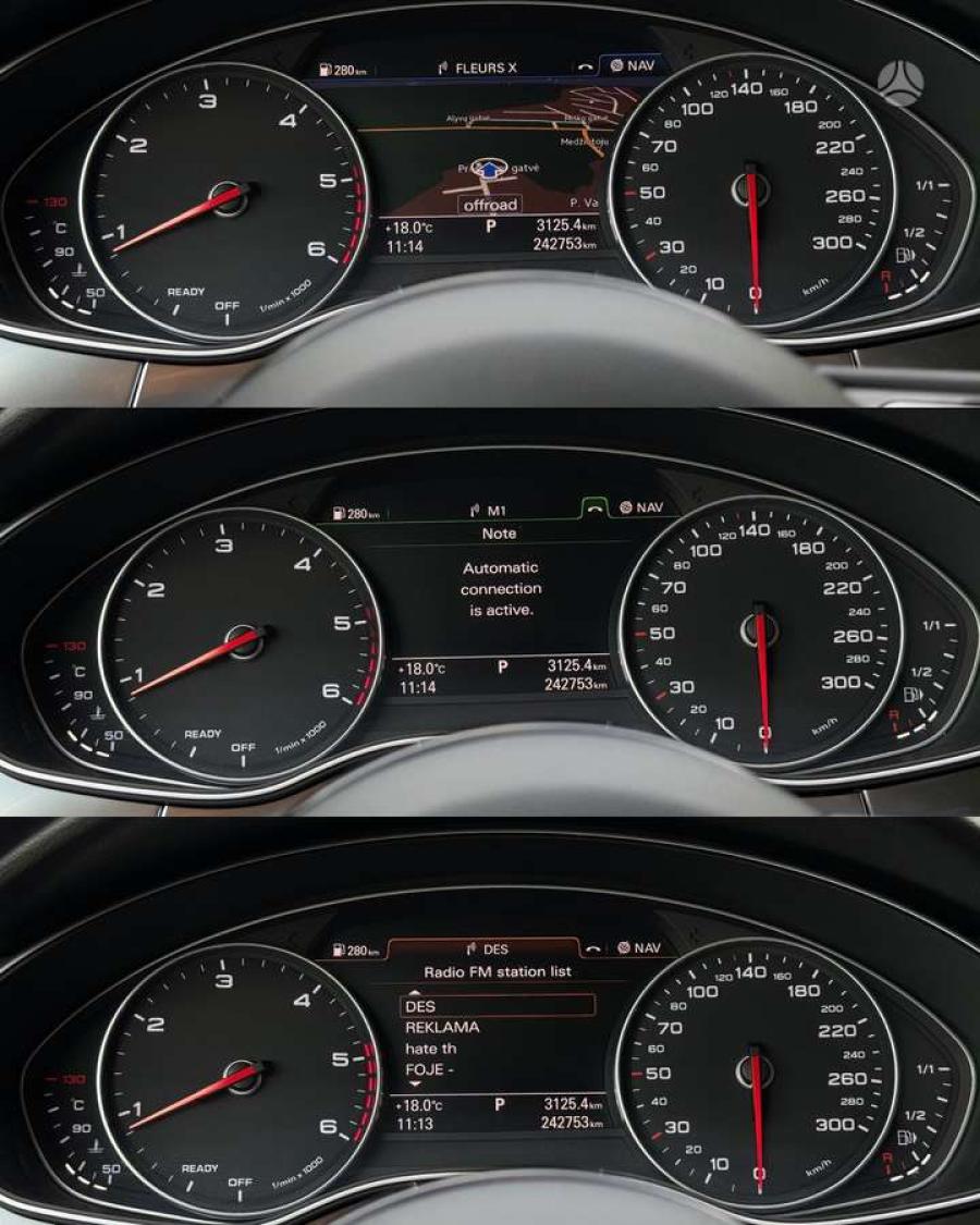 Melns Audi A6 2018 Jonava, ar dzinēja tilpumu 1.97 L un nobraukumu 243 tūkst. km par 14200 €, foto 35 vietnē AUTOMOTO.COM.LV