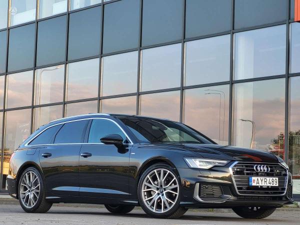 Melns Audi A6 2018 Viļņa, ar dzinēja tilpumu 1.97 L un nobraukumu 286 tūkst. km par 19950 €, foto 1 vietnē AUTOMOTO.COM.LV