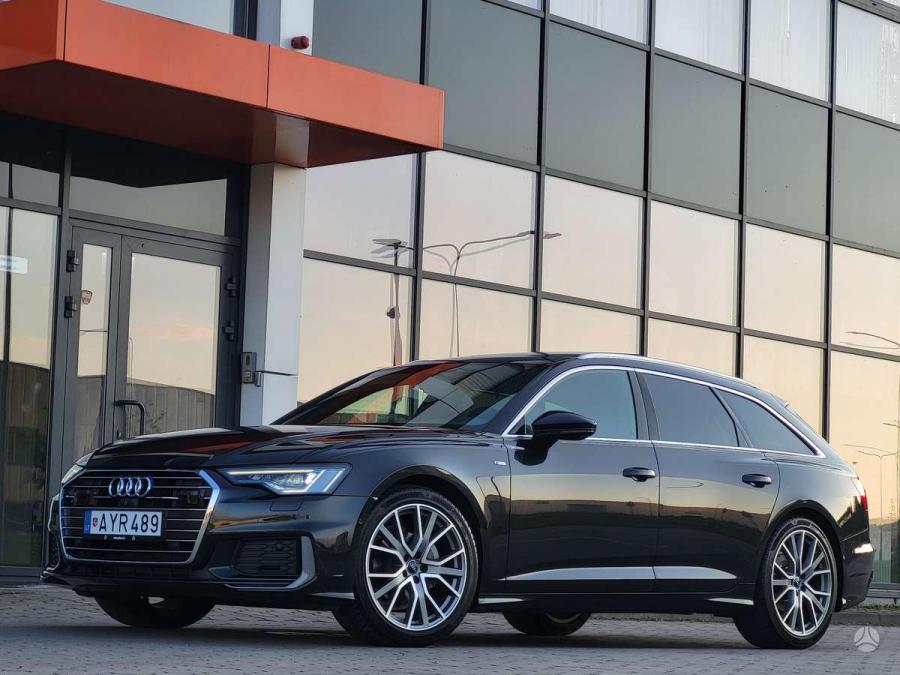 Black Audi A6 2018 in Vilnius, with an engine capacity of 1.97 L and mileage of 286 thousand km for 19950 €, photo 4 on AUTOMOTO.COM.LV